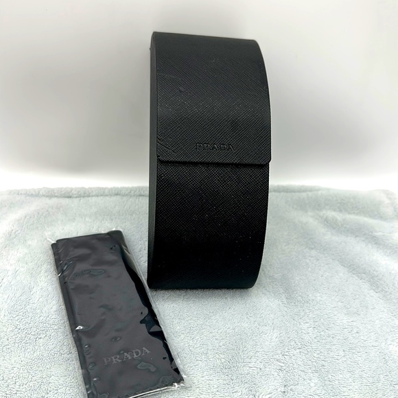 Prada | Accessories | Prada Black Sunglasseseyeglasses Hard Magnetic ...